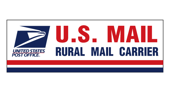 Buy our "US Rural Mail Carrier Frequent Stops decals" at Signs World Wide