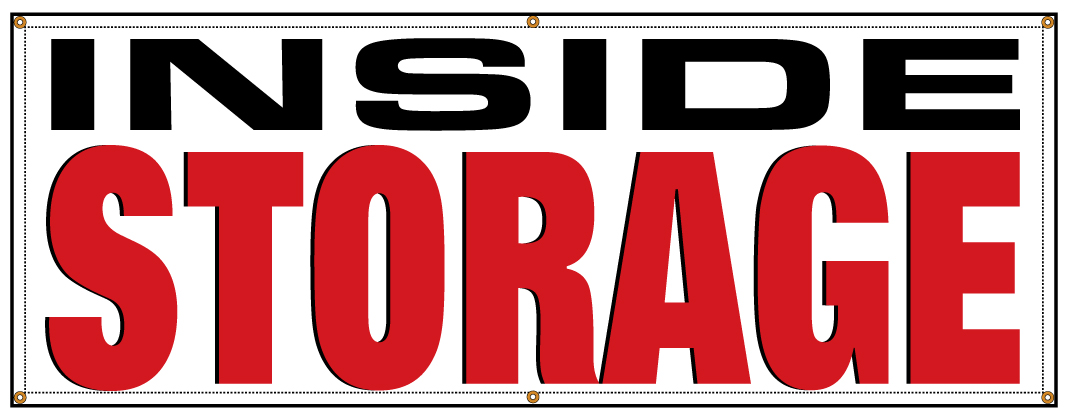 Buy our "INSIDE STORAGE" banner from Signs World Wide
