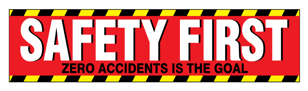 Safety First Poster Workplace Safety Posters | Downloadable And