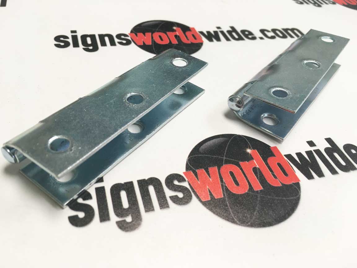 Buy our "Folding Sign Hinges" from Signs World Wide