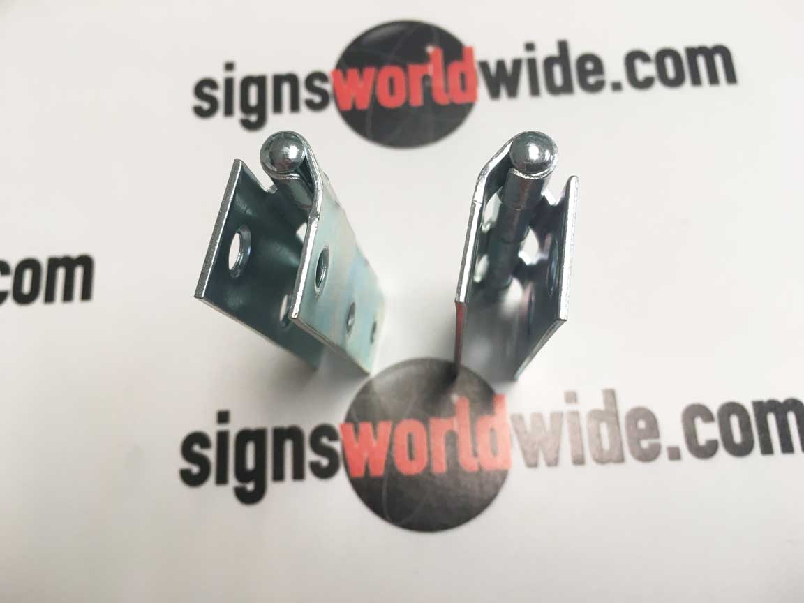 Buy our "Folding Sign Hinges" from Signs World Wide