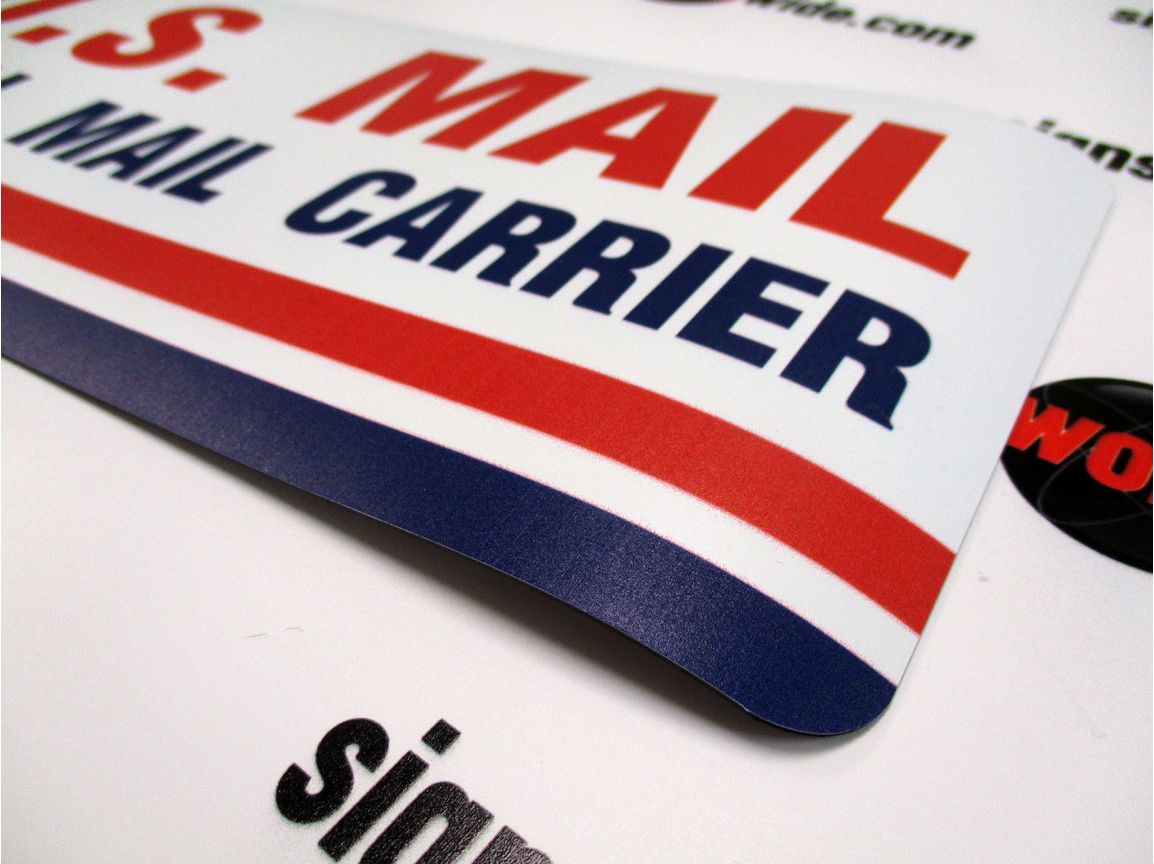 Buy our "U.S. Rural Mail Carrier" magnetic at Signs World Wide